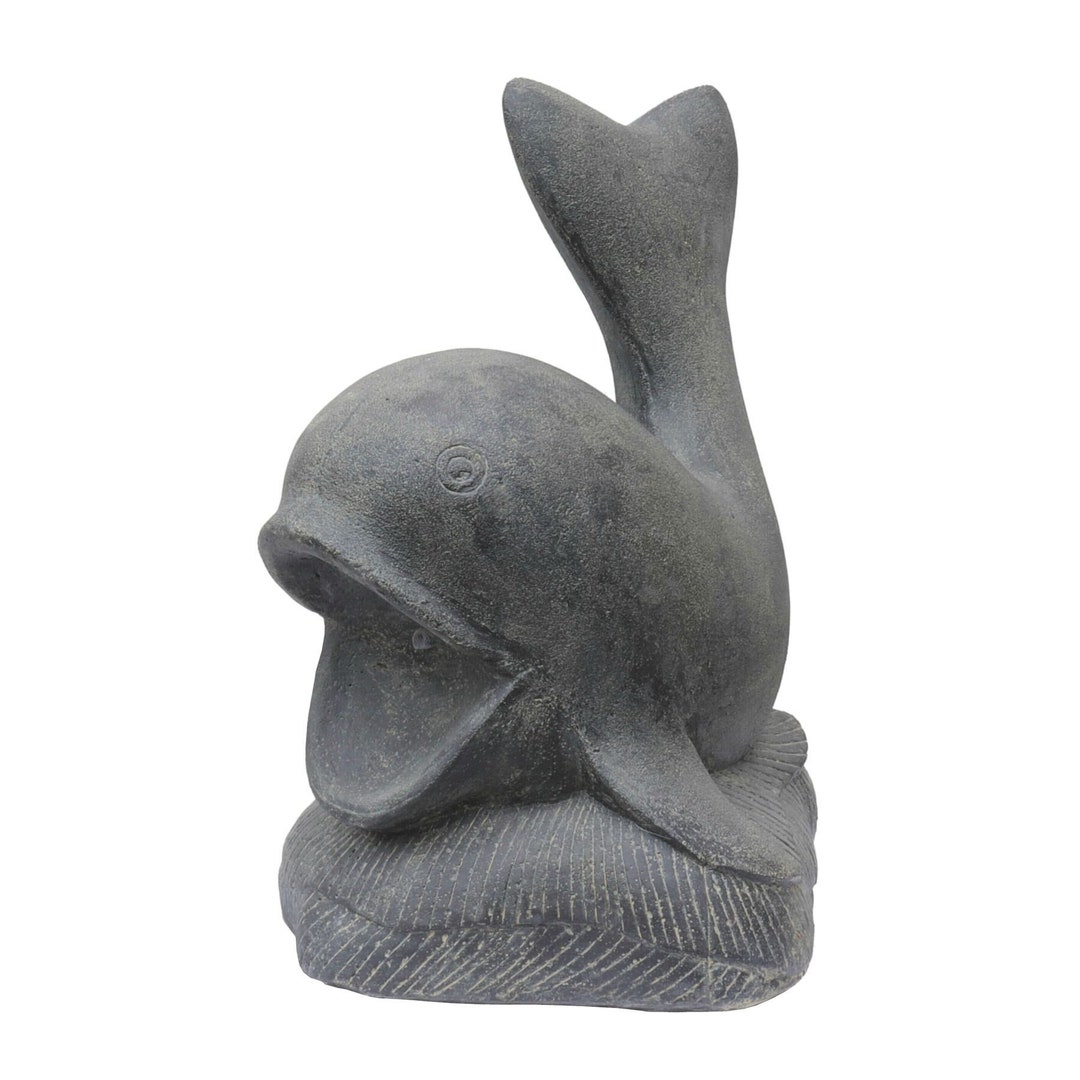 Large Water Feature, Gargoyle, Fountain, Fish, 68 Cm, Stone Figure ...