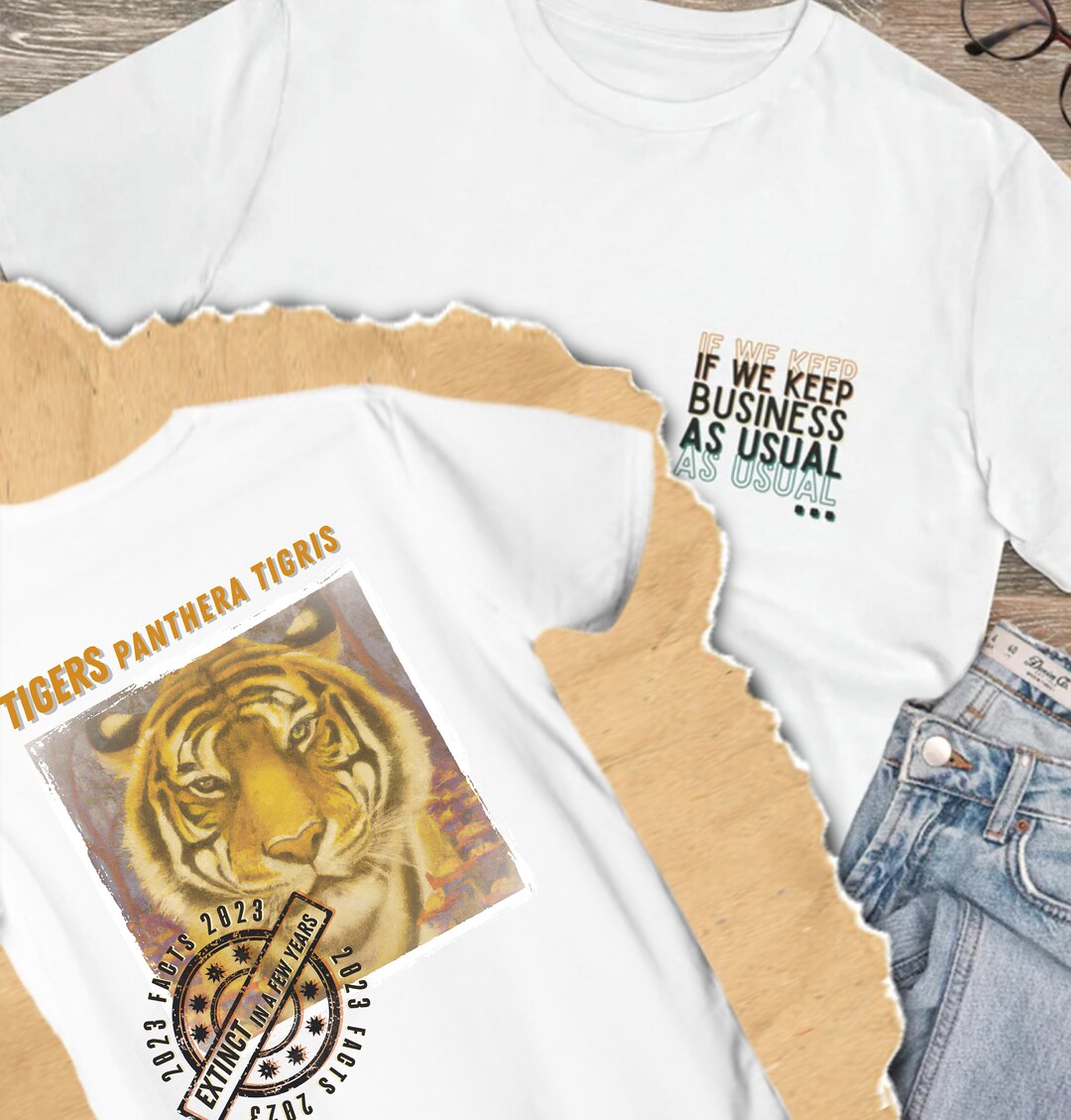 Save the Tigers With This Unique Endangered Species T-shirt for a Cause ...