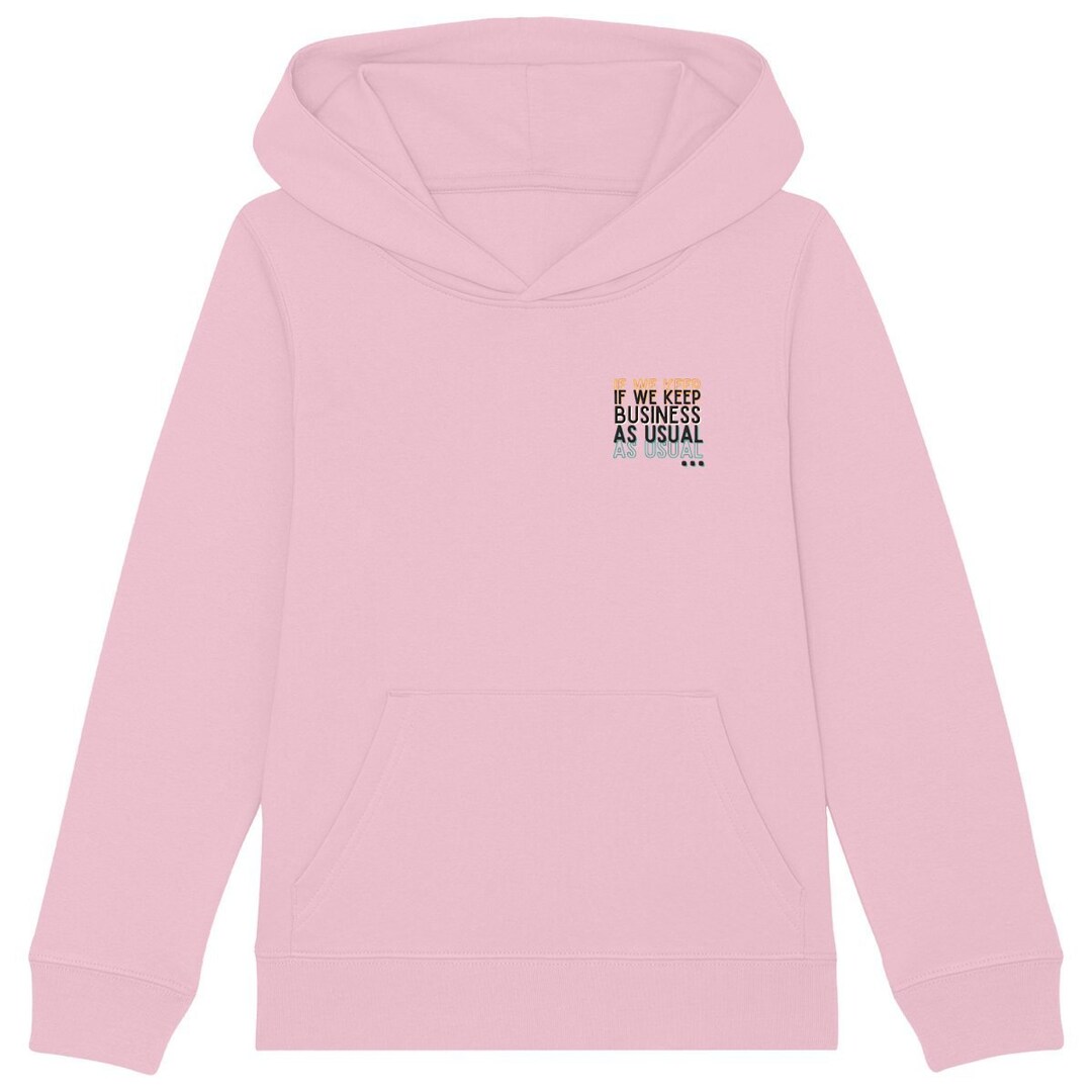 Kids Front and Back Endangered Species Organic Cotton Hoodie, Unisex ...