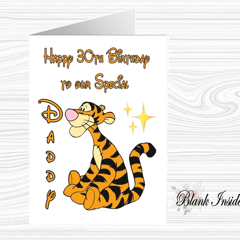 Tigger Birthday - Etsy UK