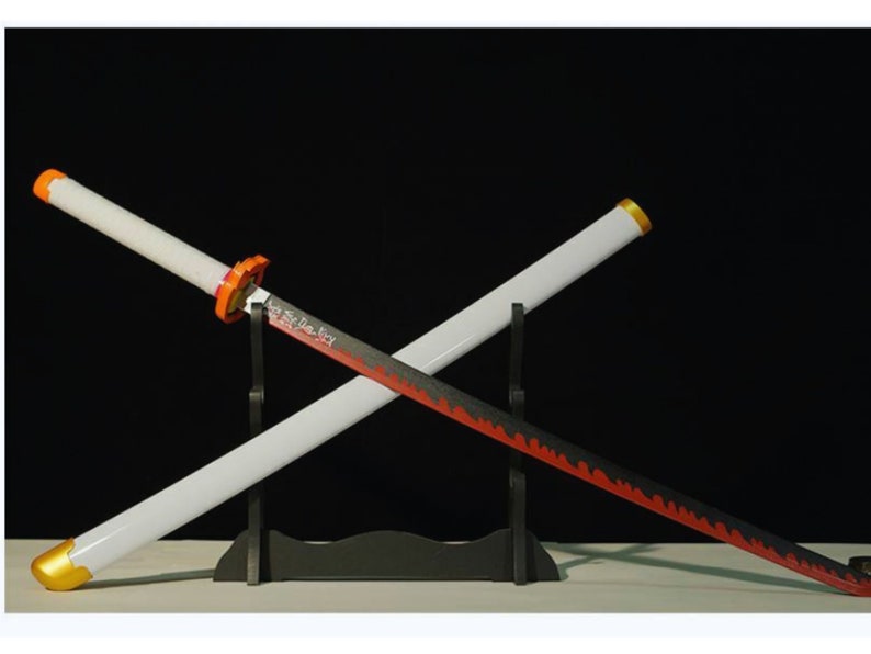 Demon Slayer Kyojuro Rengoku Sword Kimetsu No Yaiba Cosplay - Etsy Ireland