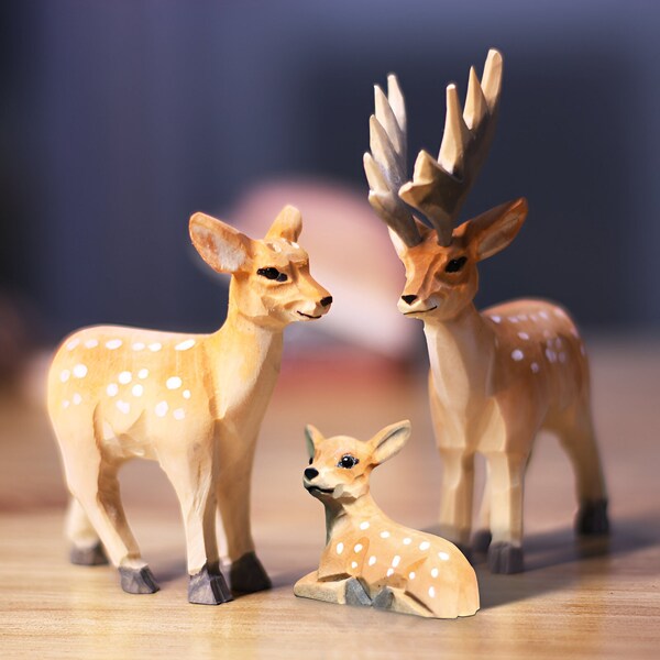 Deer Figurines - Etsy