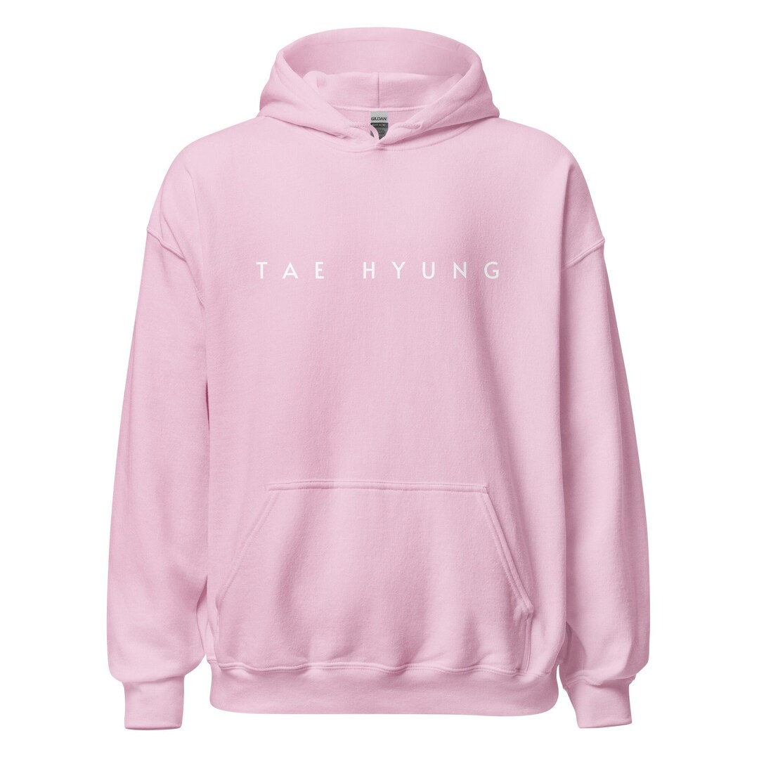 Kim Tae Hyung Printed Unisex Hoodie Hooded Pullover Shirt Jumper BT21 ...