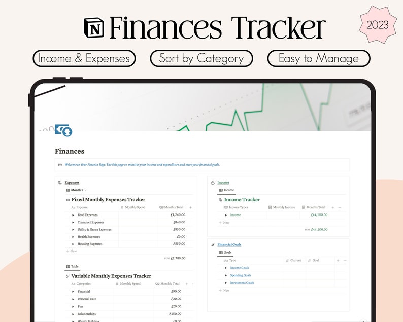 Personal Finance Tracker | Tracking Income, Spending and Investments on ...