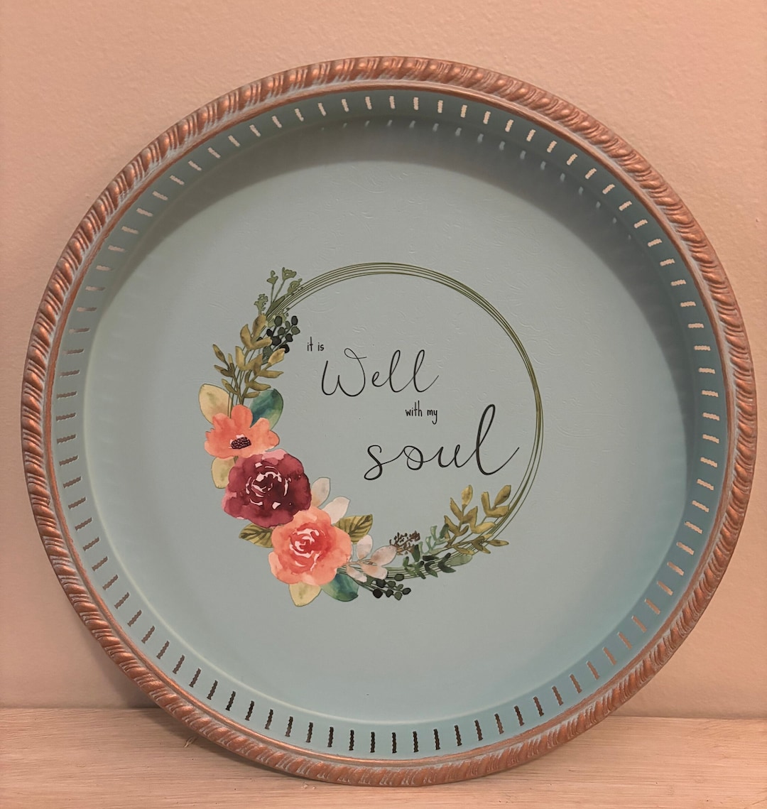 Religious Plate, Religious Tray, Decorative Plate, Gift for Her ...