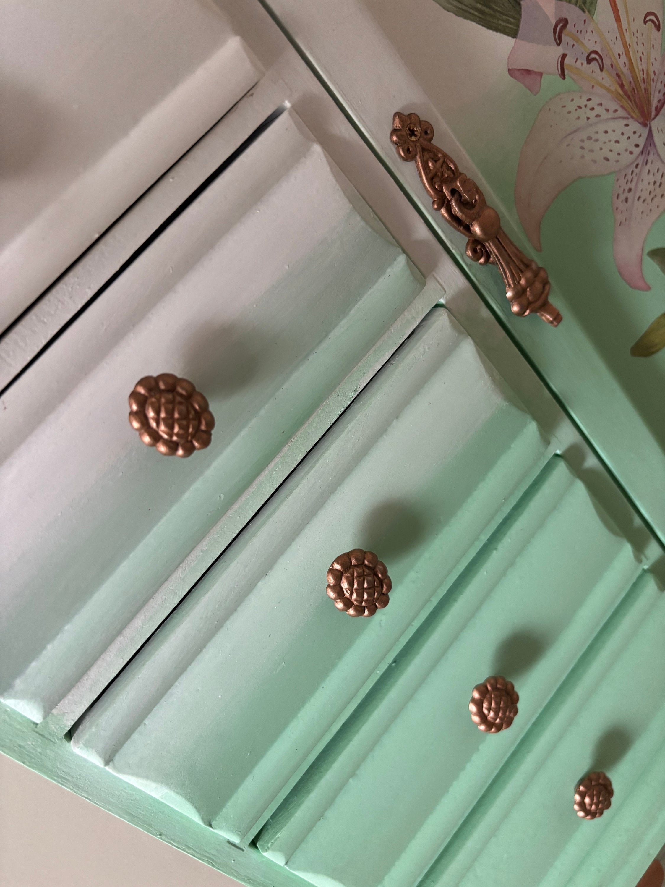 Floral Jewelry Box, Hand Painted Jewelry Box, Painted Jewelry Box ...