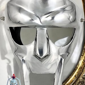 Handcrafted Gladiator Mask - Roman Warrior Face Armor, Ancient Cosplay ...