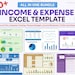 30 Comprehensive Income & Expense Excel Templates | Easy Edit - Etsy