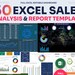 50 Excel Sales Report Templates: Analysis Dashboard (A4) - Etsy
