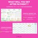 Excel Monthly Budget Planner - Calendar View | Financial Tracker | Easy ...
