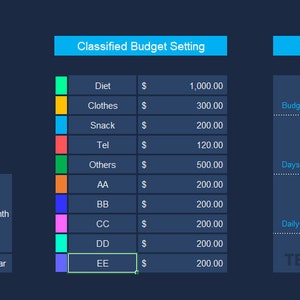 30 Comprehensive Income & Expense Excel Templates | Easy Edit - Etsy