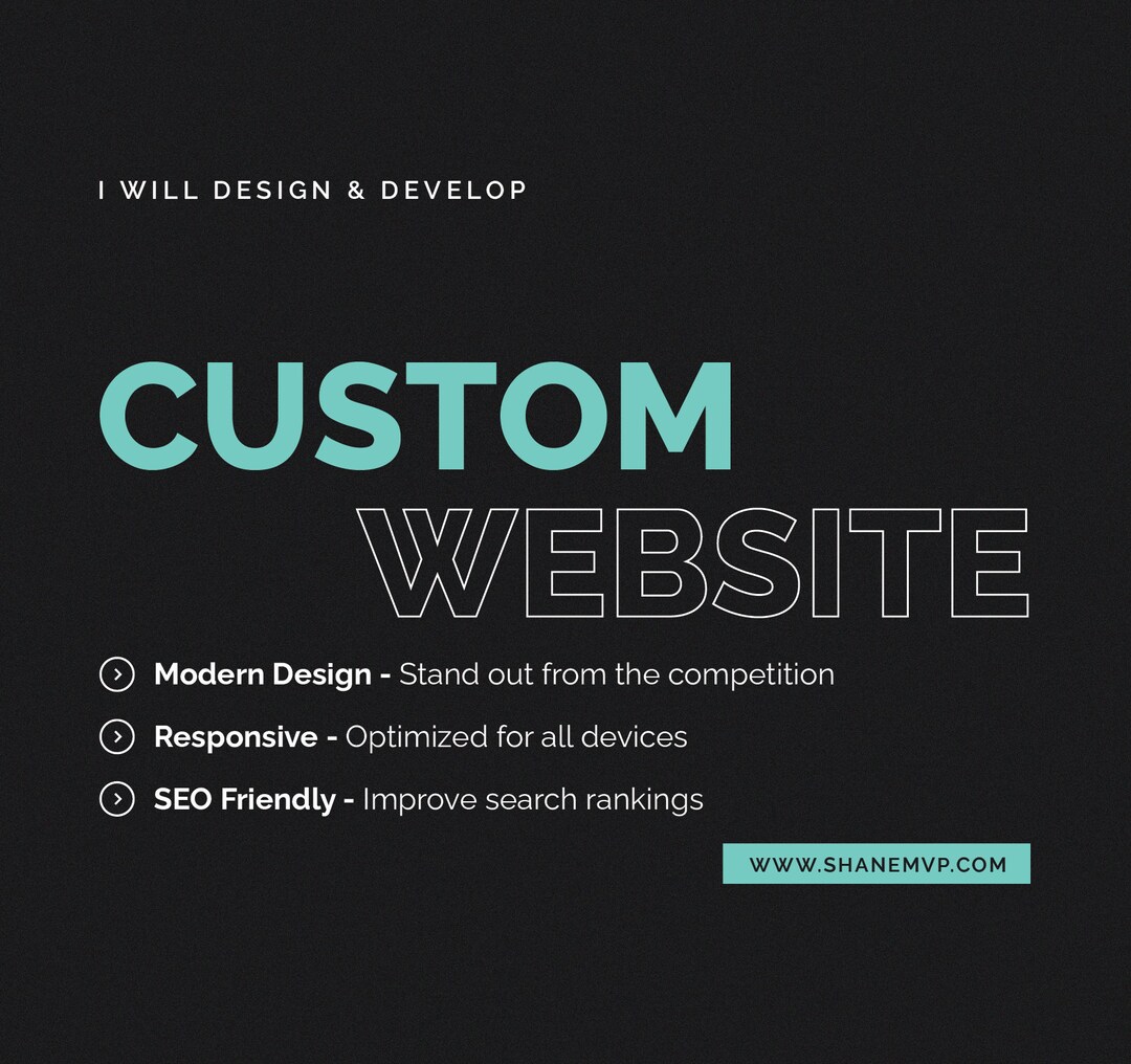 Custom Website Design & Development, Full Website Design, Business ...