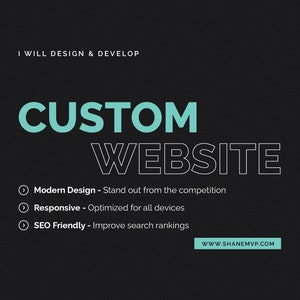 Custom Website Design & Development, Full Website Design, Business ...
