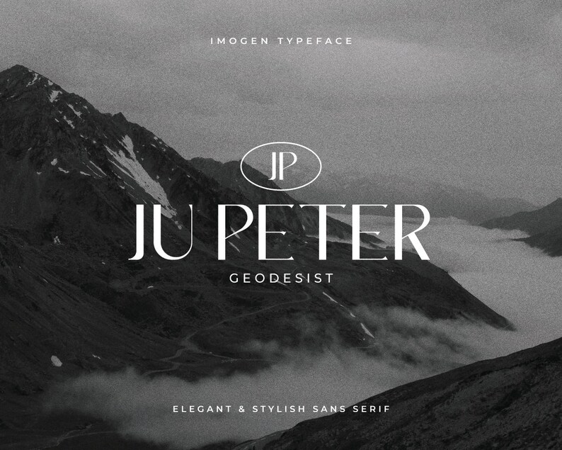 Imogen Stylish Font Contemporary Font Serif Font - Etsy