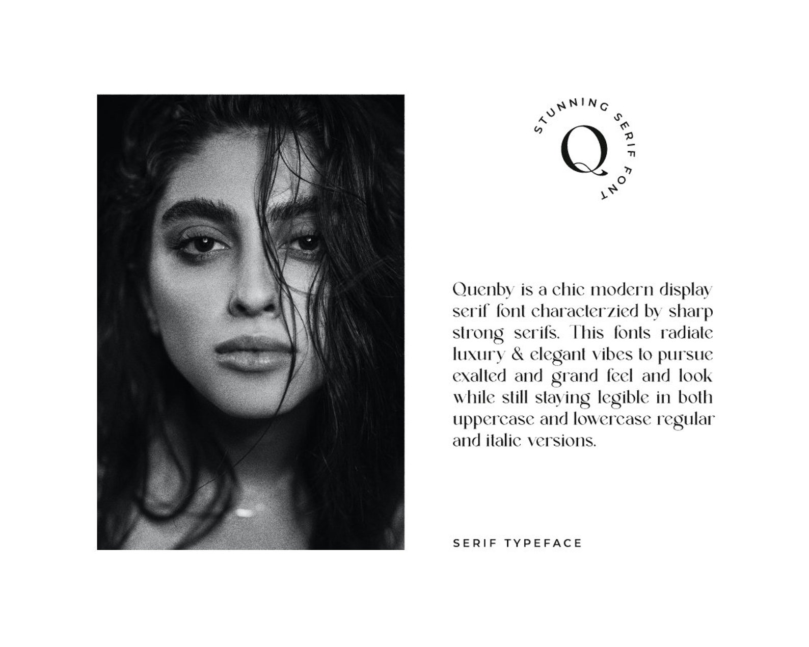 Quenby Stunning Font Modern Font Branding Font Pretty - Etsy