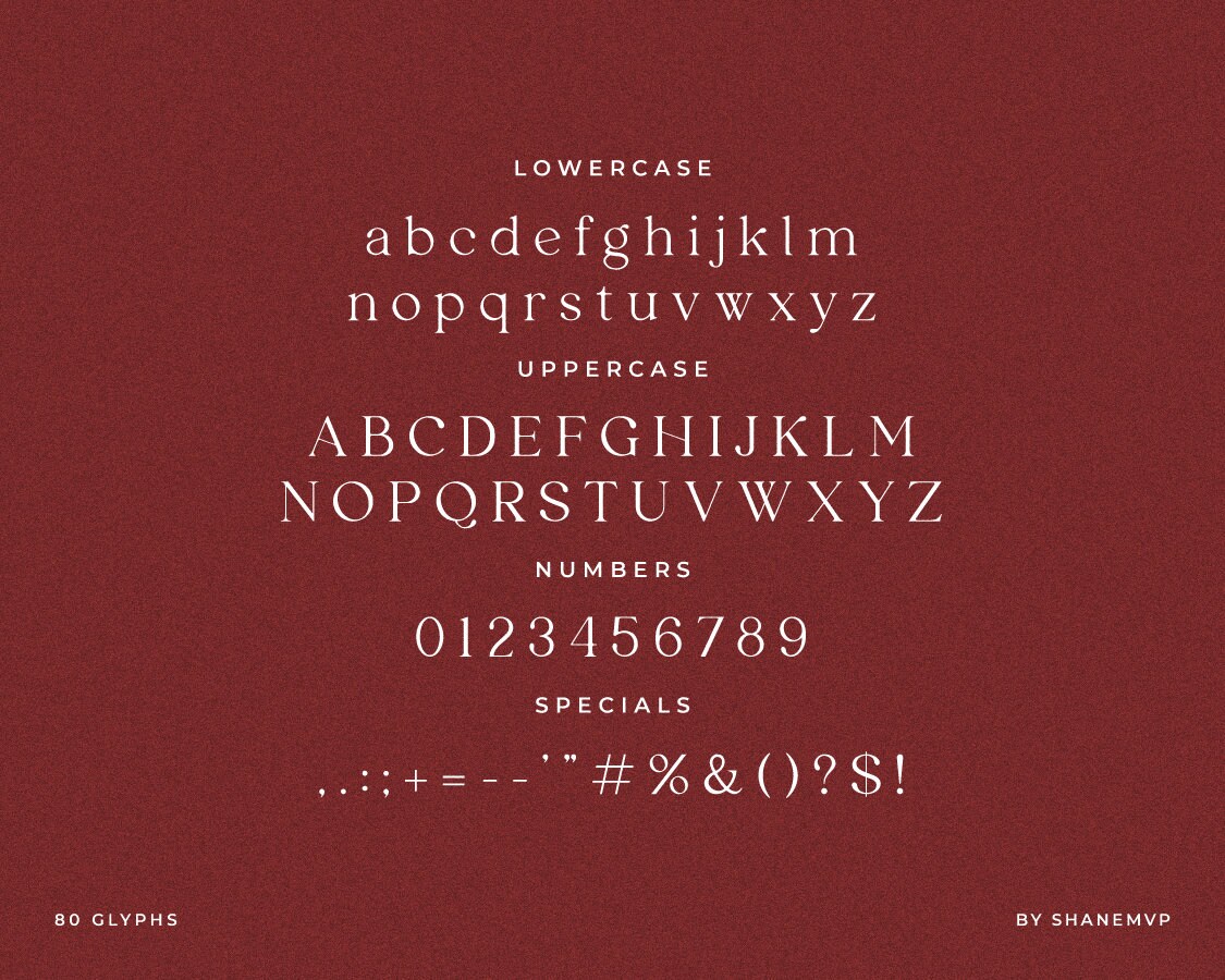 Gracy Unique Font Modern Font Serif Font Chic Font Logo - Etsy