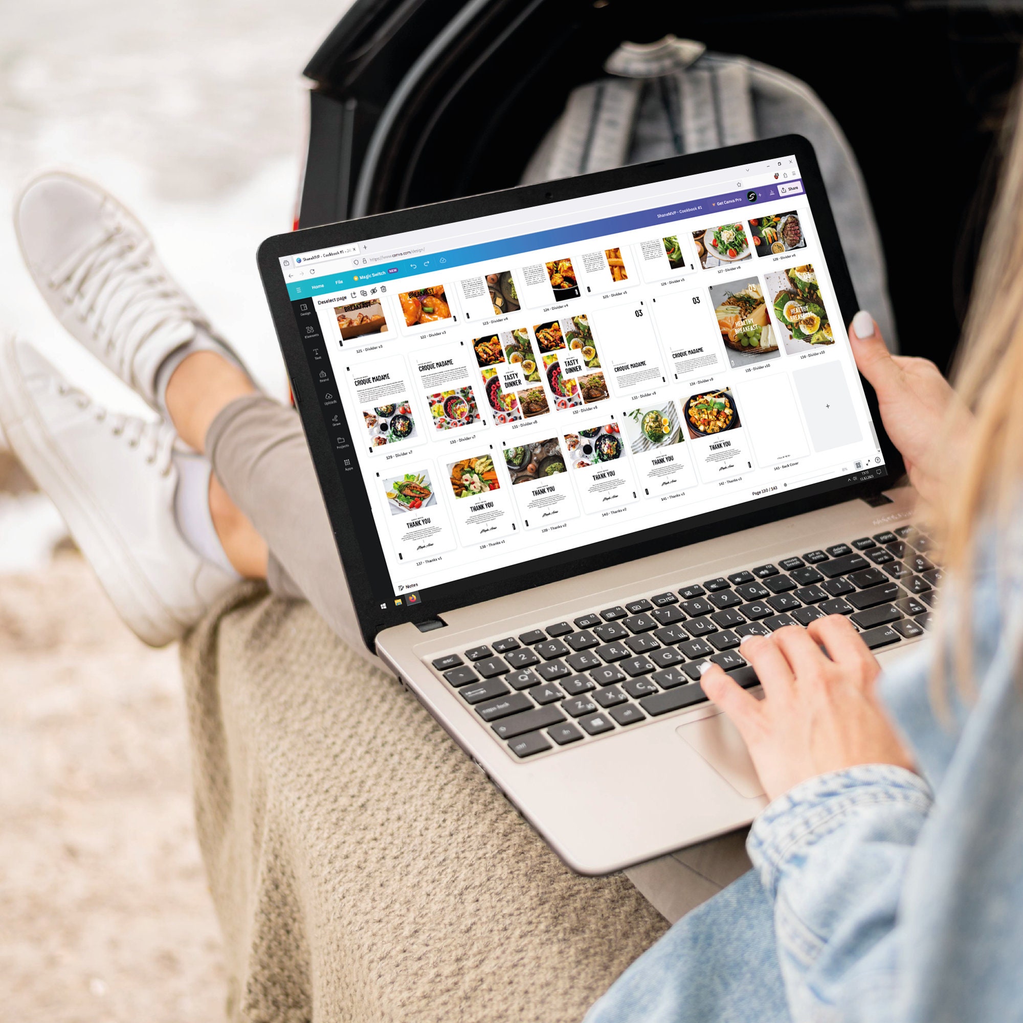 Fitness Book Template, Yoga Book, Workout Book, Gym Ebook, Printable ...