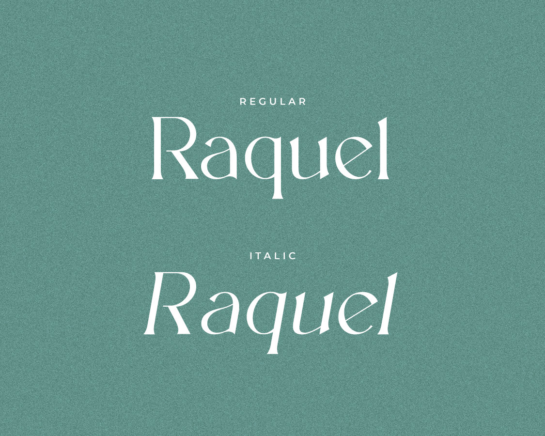 Raquel Elegant Font Chic Font Contemporary Font Beautiful - Etsy