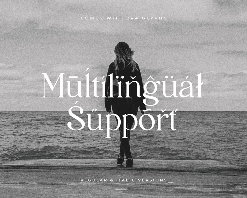 Baleigh Formal Font Elegant Font Serif Font Contemporary - Etsy