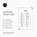 Luxurious Restaurant Menu Card Canva Template, Editable Restaurant ...