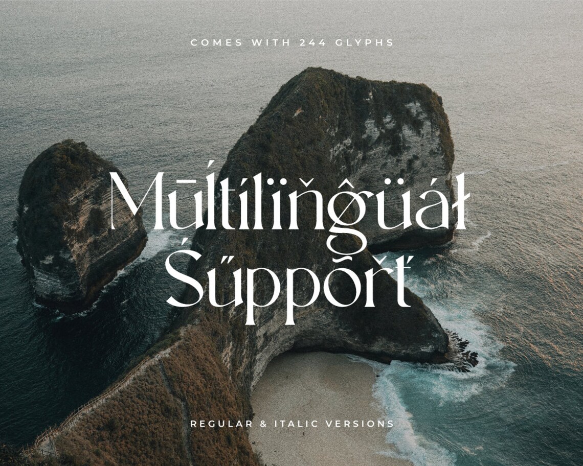 Raquel Elegant Font Chic Font Contemporary Font Beautiful - Etsy