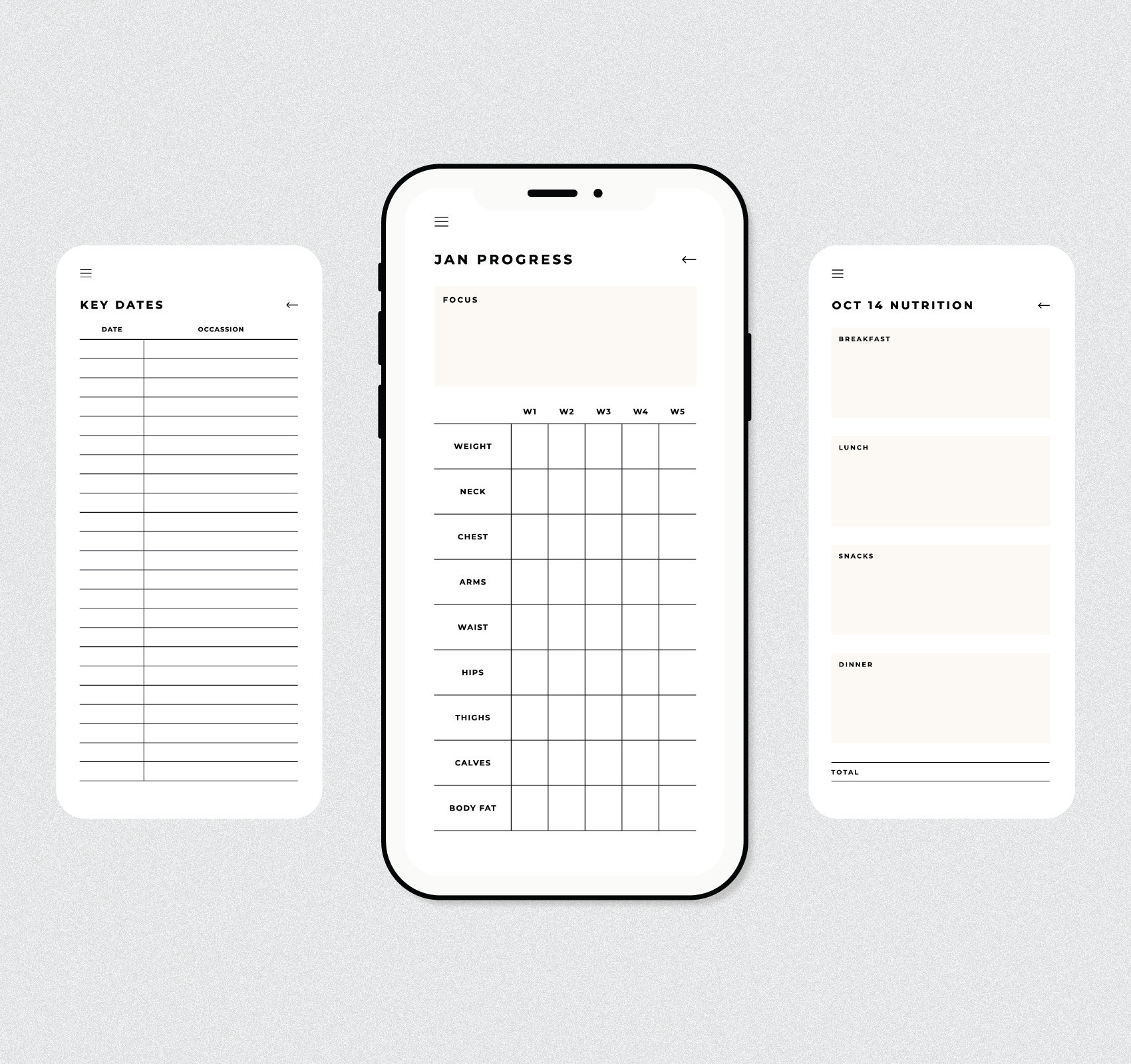 Smartphone Planner, Mobile Planner, Undated Phone Planner, Pocket ...