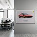 Ferrari 512BB Car Posters Illustration Prints Wall Art for Kids Boys ...