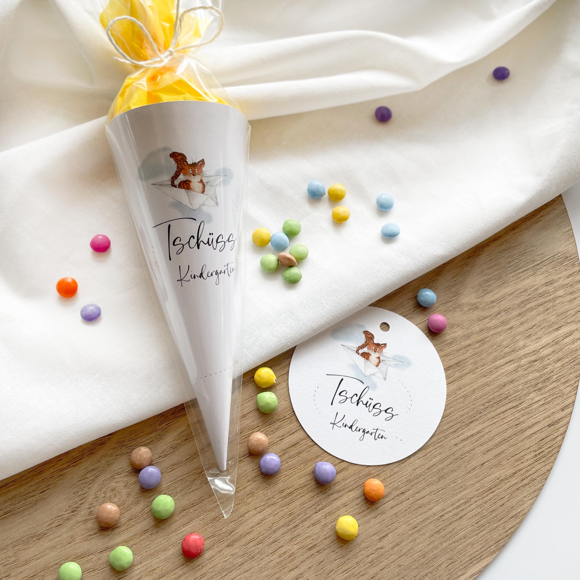 Download - DIY Mini Candy Cones - Cat | Kindergarten Farewell Gift ...
