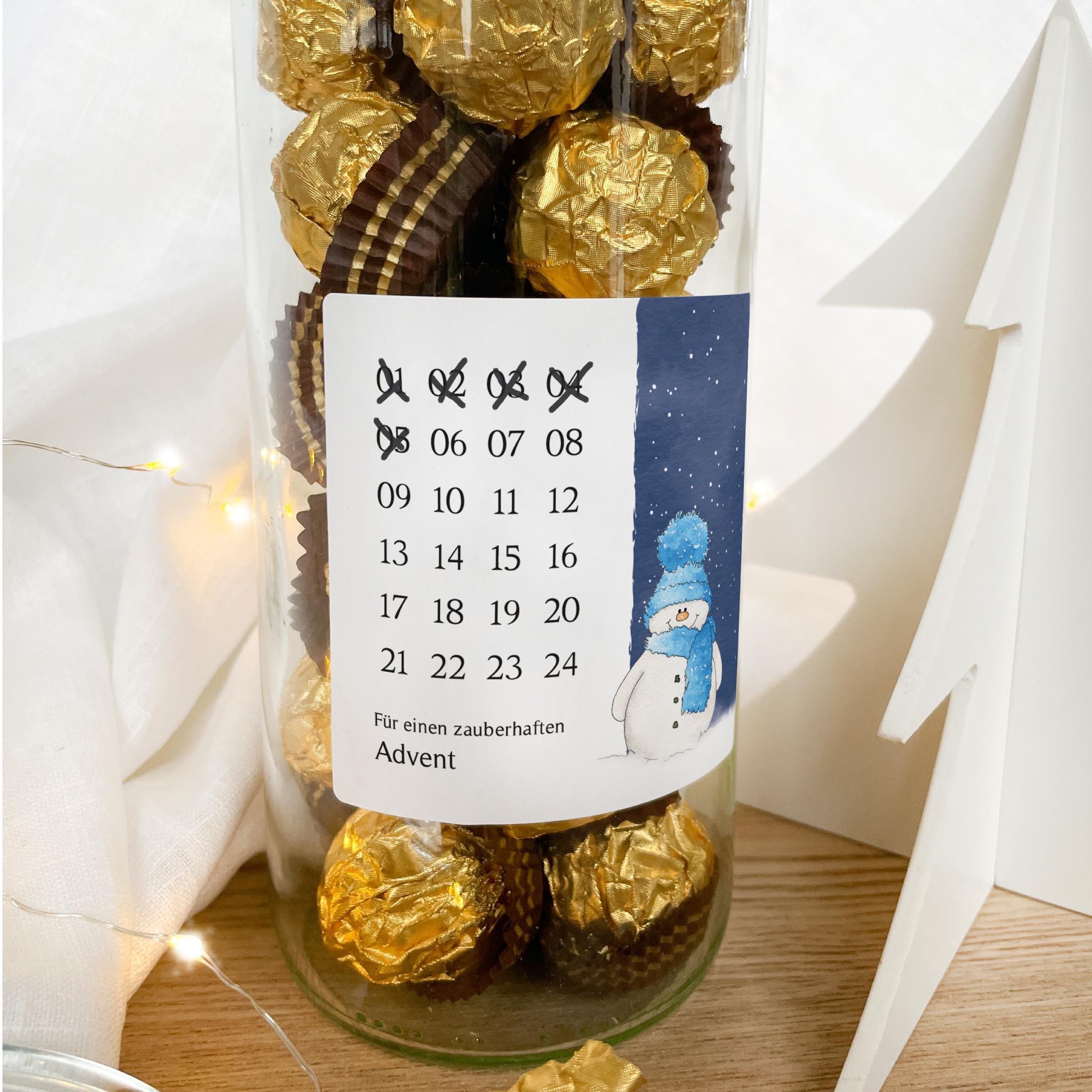 Download - Mini Advent Calendar - DIY Christmas Calendar to Fill ...