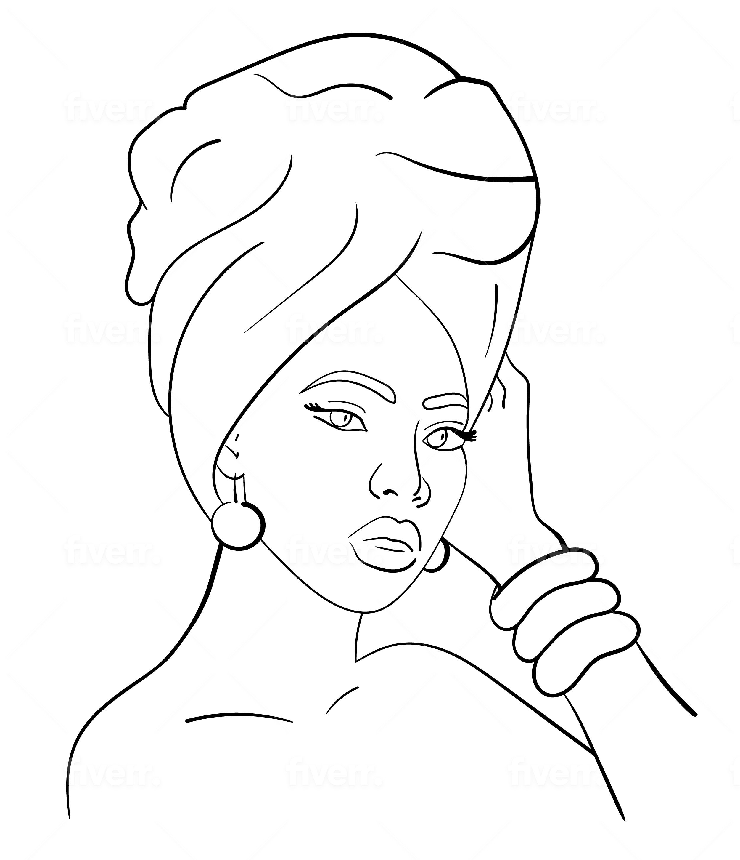 Paint and Sip/ DIY Pre Drawn Outline Canvas/ Download Instantly/ DIY ...