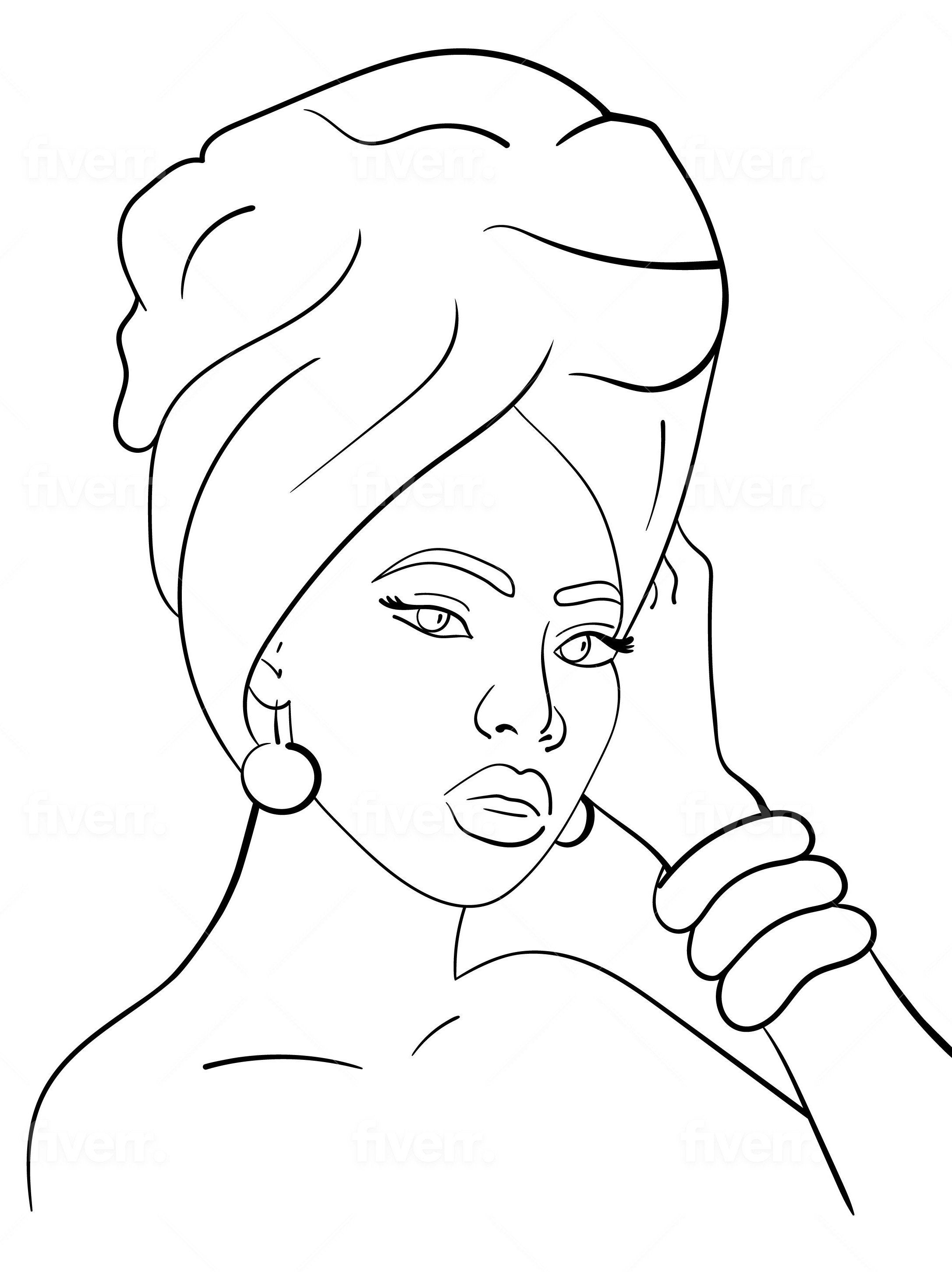 Paint and Sip/ DIY Pre Drawn Outline Canvas/ Download Instantly/ DIY ...