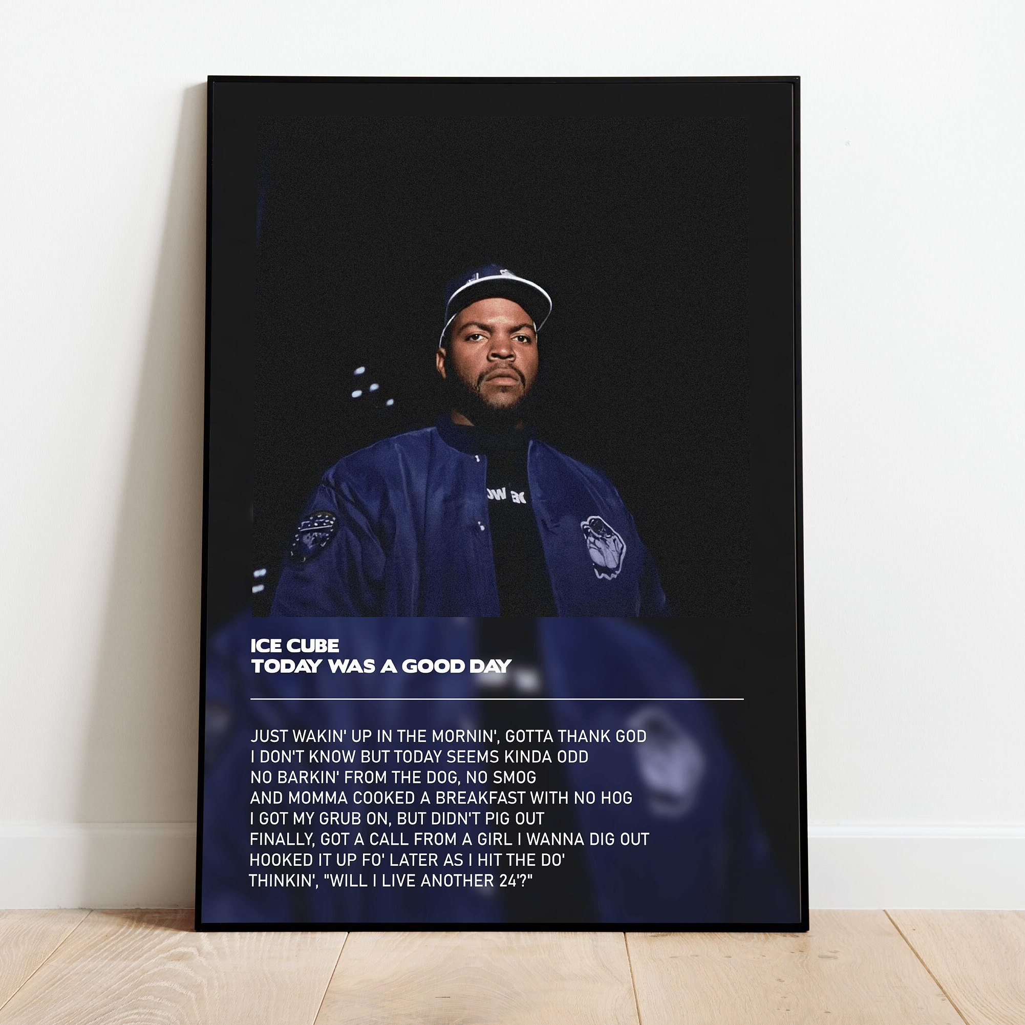 Rapper poster Ice Cube Today was a good day sold by DaviZhang | SKU ...