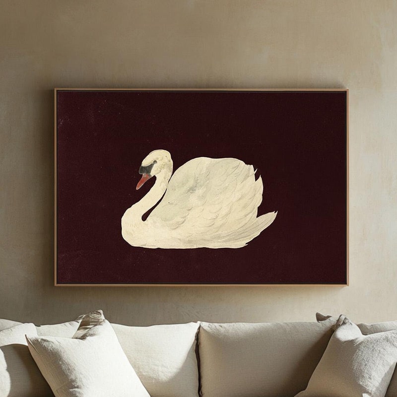 Large Paintings Maroon - Etsy