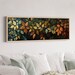 Rustic Leaves Wall Art Canvas, Botanical Art, Moody Wall Art Print ...