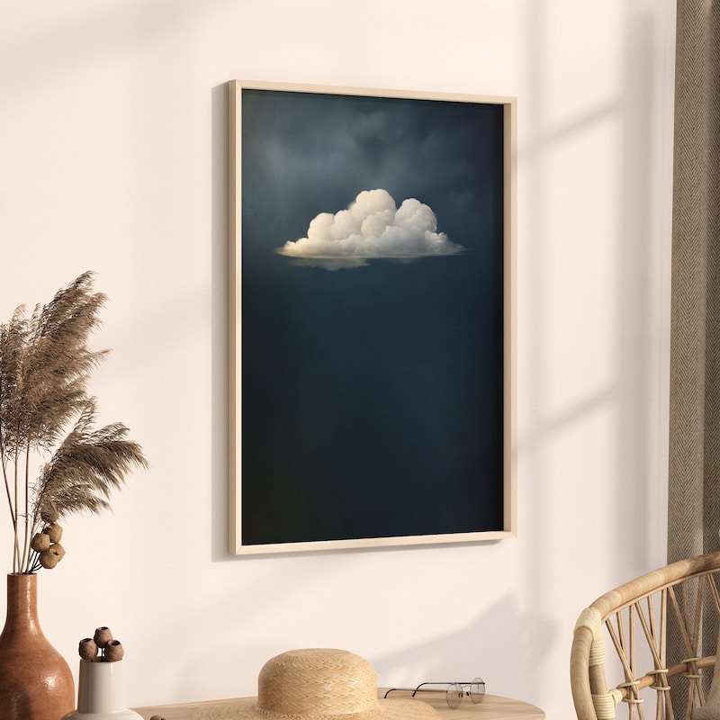 Cloud Art Print - Etsy