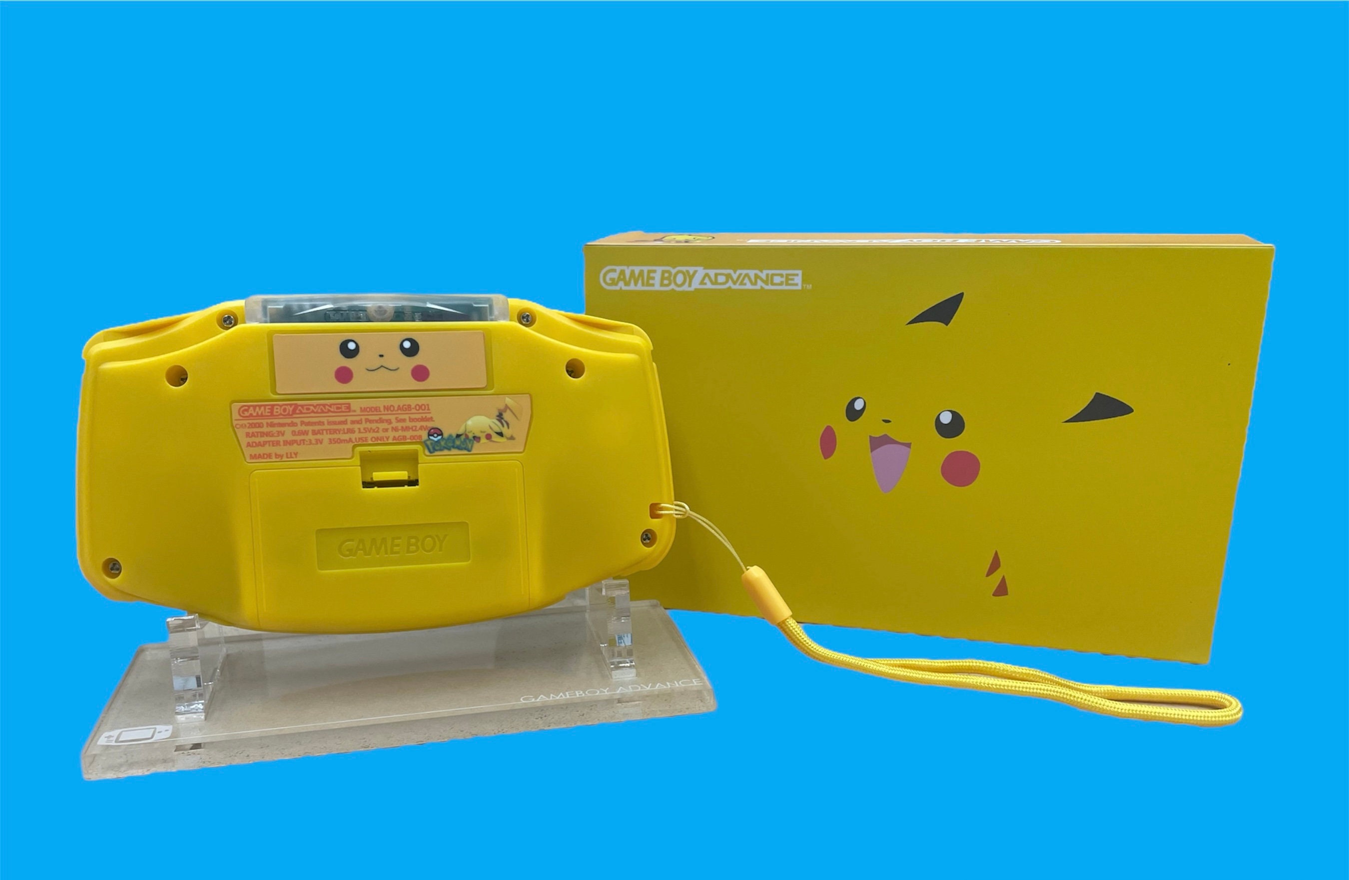 Custom Pokemon Gameboy Advance Console Backlit Screen Retro Handheld ...