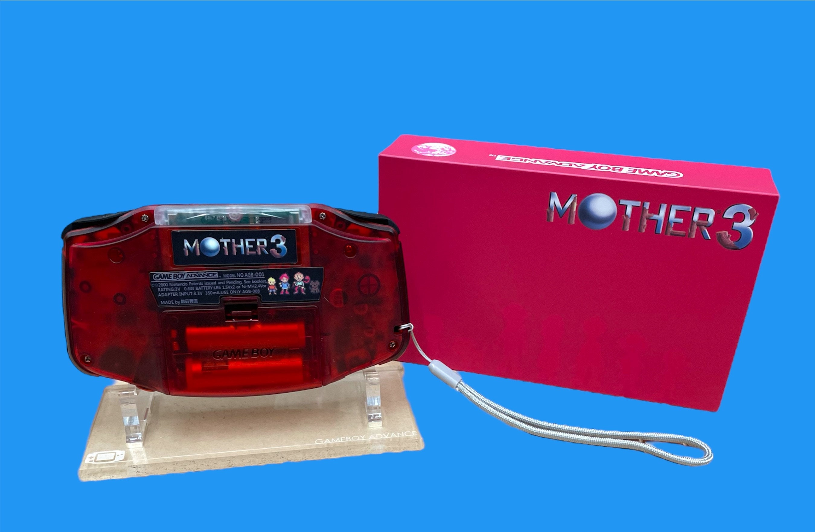 Mother 3 Custom Gameboy Advanced Console With Backlight Screen - Etsy