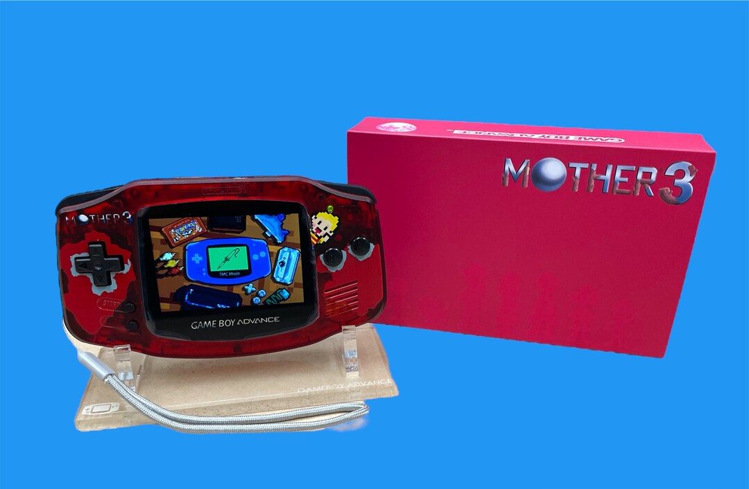 Mother 3 Custom Gameboy Advanced Console With Backlight Screen - Etsy