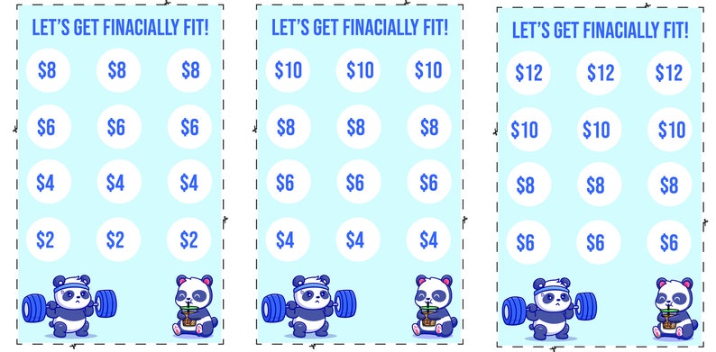 Let's Get Financially Fit - Etsy