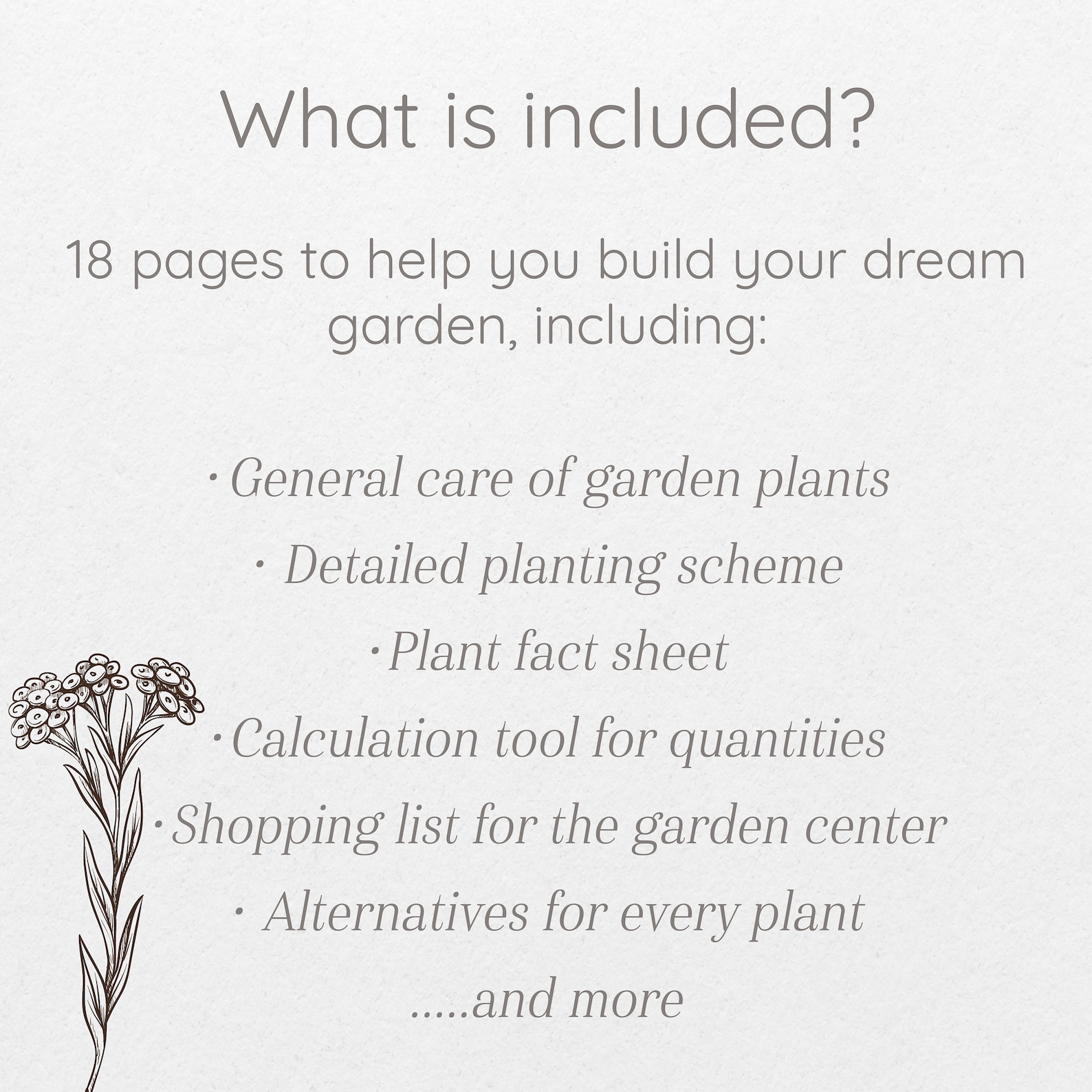 Digital Garden Planting Scheme for Low Maintenance Perennial Easy Care ...