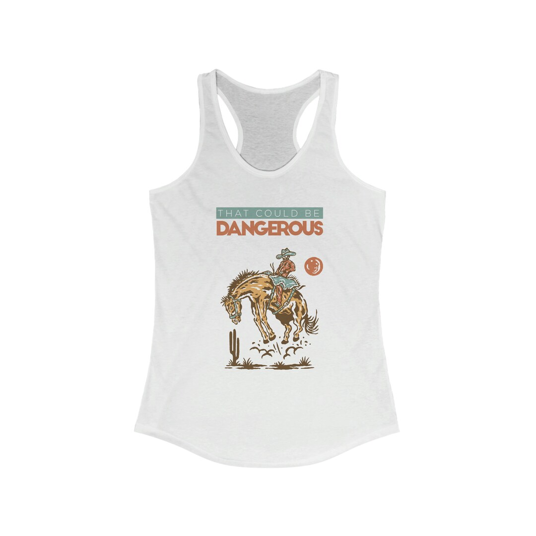 Morgan Wallen "that Could Be Dangerous" Lyrics Women's Ideal Racerback ...