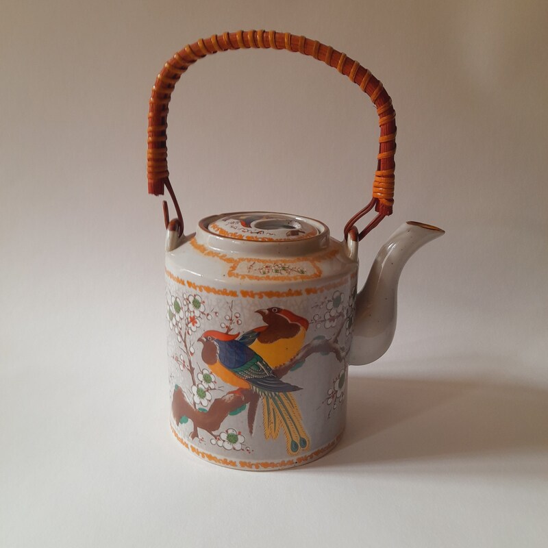 Retro Teapot - Etsy