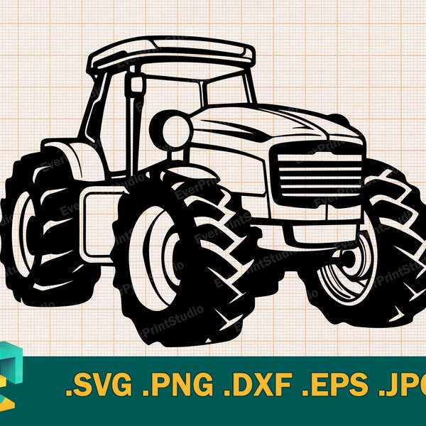 Metal Silhouette Tractor - Etsy