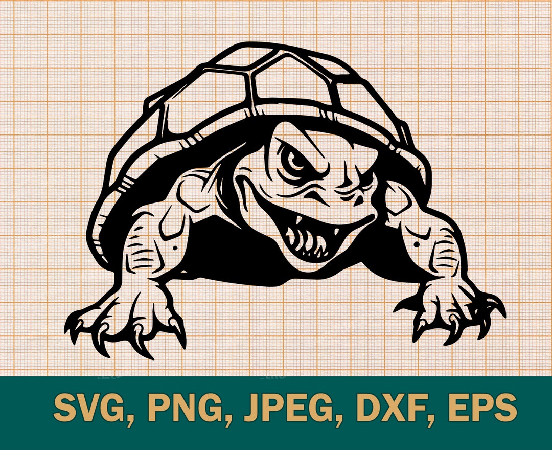 Turtle Svg, Png, Dxf, Eps – Digital Download for Crafting, Design & DIY ...