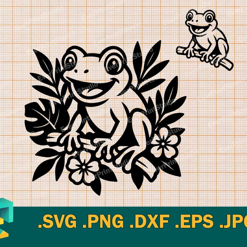 Tree Frog - Etsy
