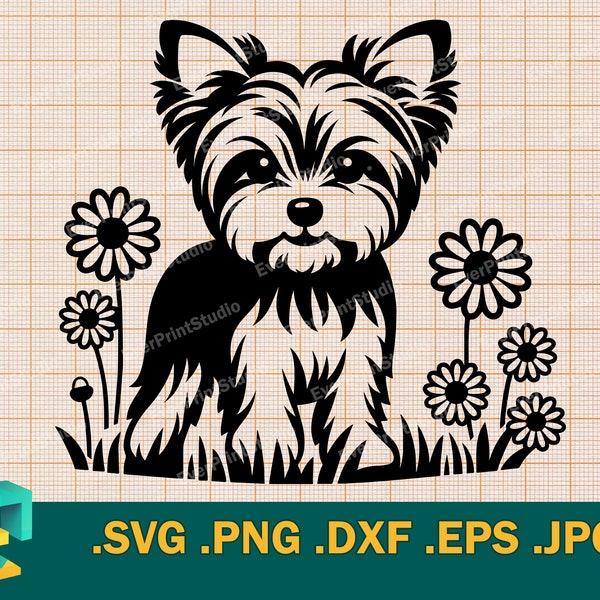 Yorkie Png - Etsy