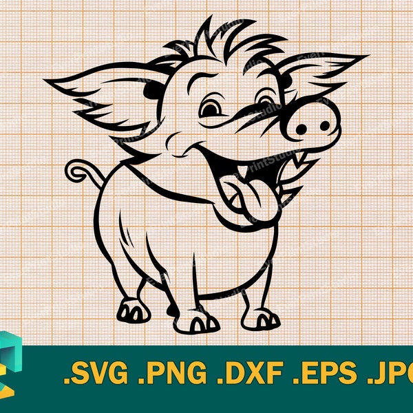 Boar Dxf - Etsy