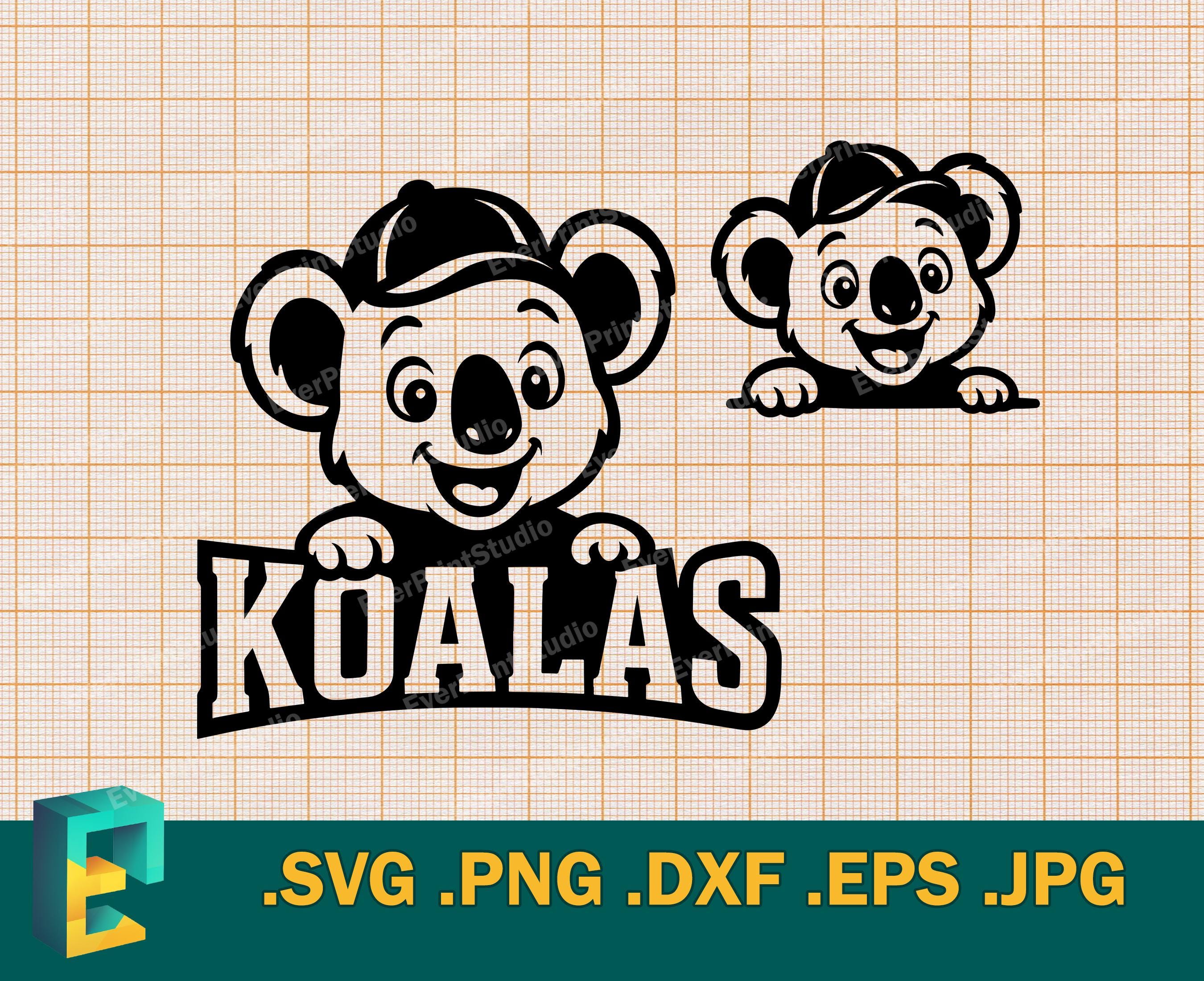 Little Koalas Team SVG - Cricut, Silhouette Cut File | Koalas Kids Team ...