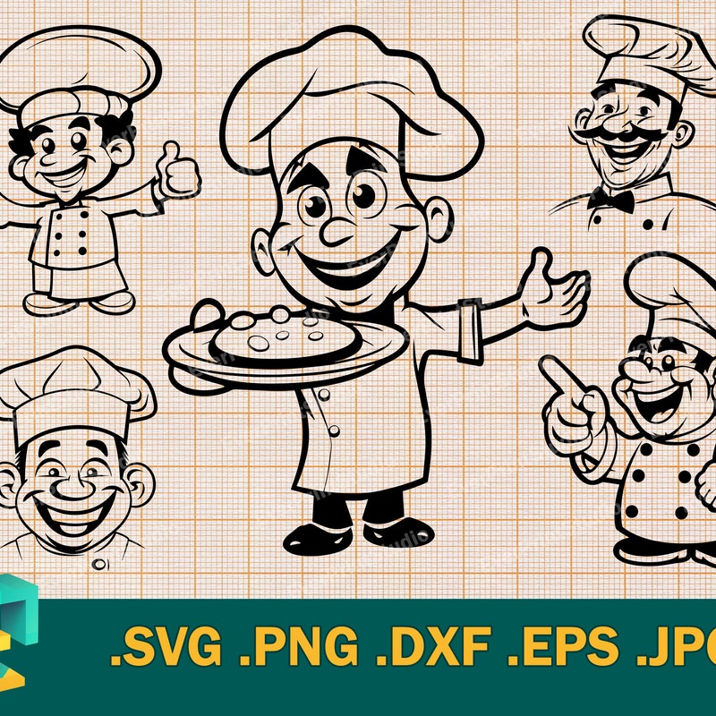 Chef Svg - Etsy
