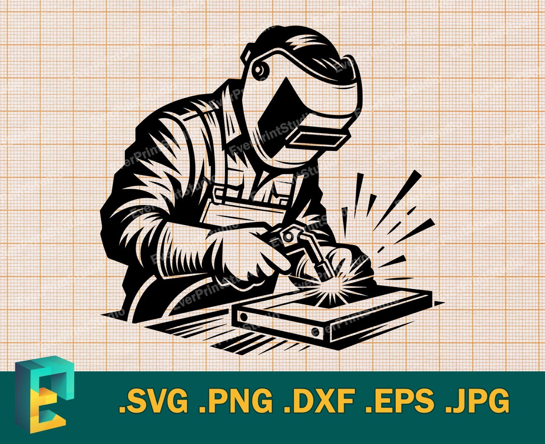 Welder SVG - Cricut, Silhouette | Vector Design Welding Svg ...